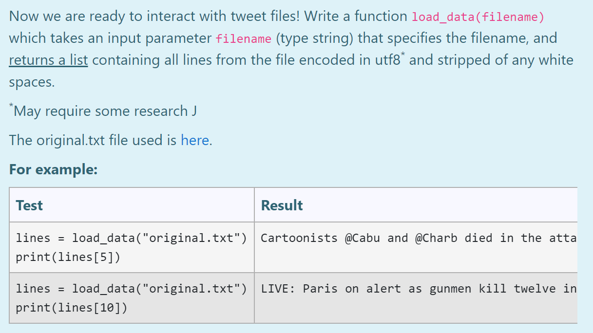 Solved Test: a. lines = | Chegg.com