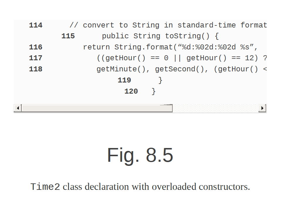 Solved 6. 8.7 (Enhancing Class Time 2) Modify class Time 2 | Chegg.com