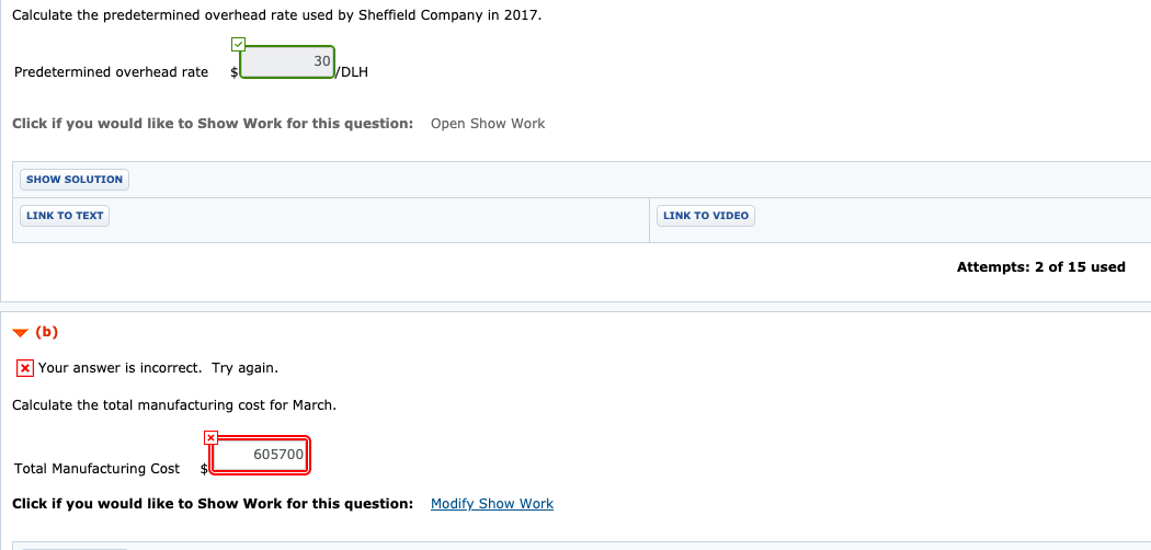 Solved Problem 4-26 (Part Level Submission) Sheffield | Chegg.com