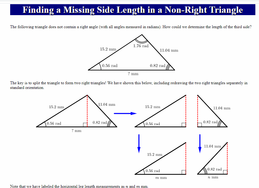 How To Find The Side Of A Triangle