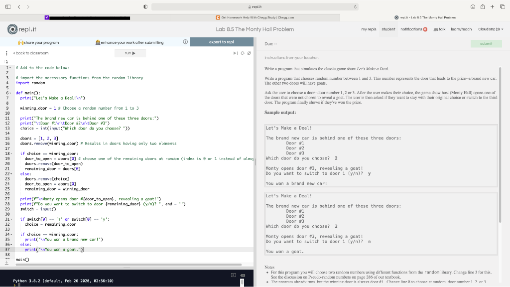 Solved Hello! I'm dong some assignments but there is 2 of | Chegg.com