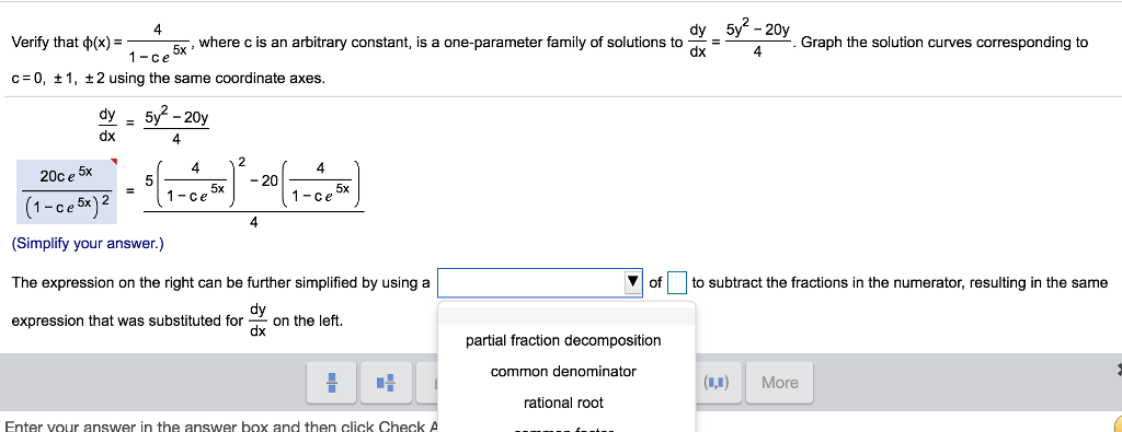 Solved 4 Verify that ф(x)- where c is an arbitrary constant, | Chegg.com