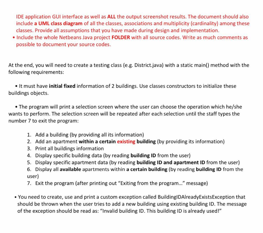 Solved The project description: As a programmer, you have | Chegg.com