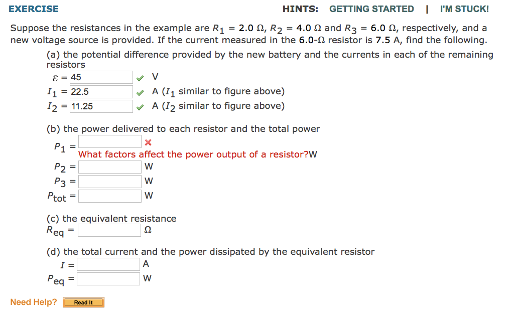 Solved EXERCISE HINTS: GETTING STARTED 1 I'M STUCK! Suppose | Chegg.com
