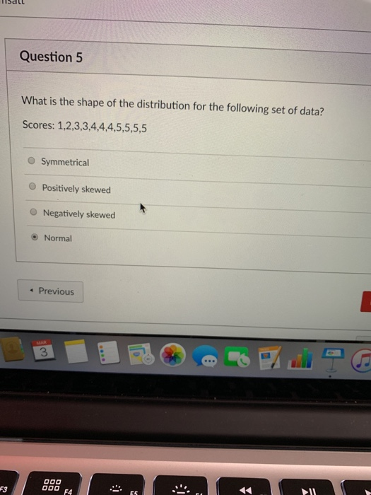 Solved what is the shape of the distribution for the | Chegg.com