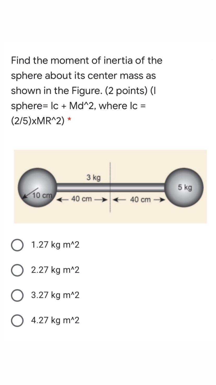 Solved Find the moment of inertia of the rod about its | Chegg.com