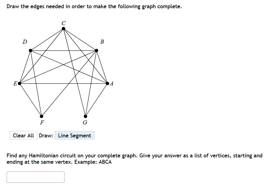 Solved Draw the edges needed in order to make the following | Chegg.com