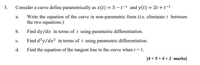 Solved 1. Compute the following derivatives, showing all | Chegg.com