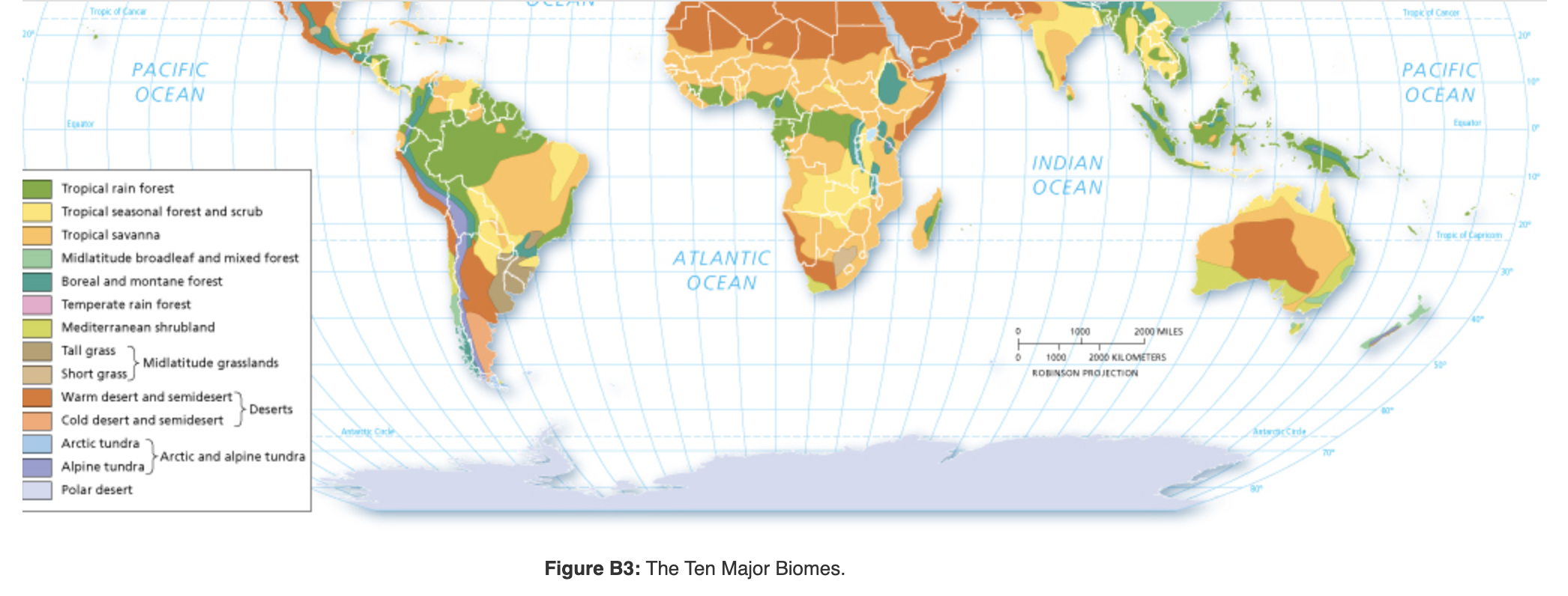 Solved Part B - Biomes of Dry and Microthermal Climates | Chegg.com