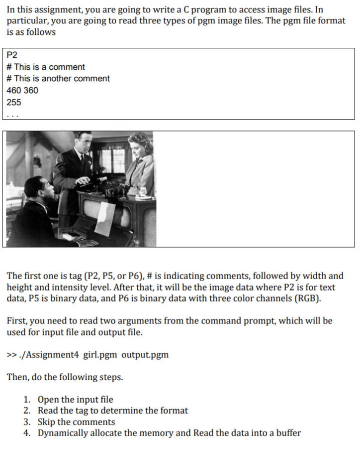 In this assignment, you are going to write a C | Chegg.com