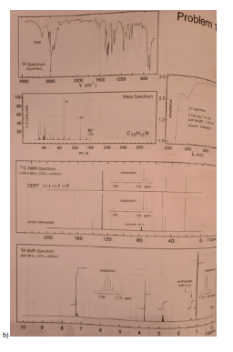 Solved For the spectra sheets attached, give the structure | Chegg.com