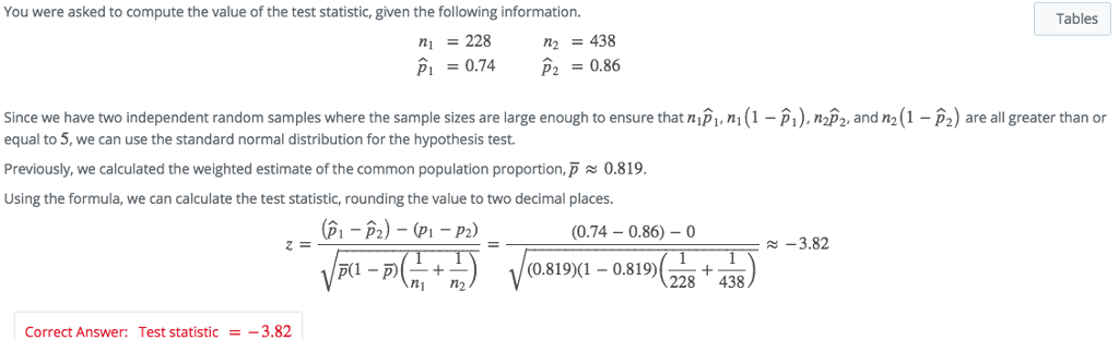 Solved Compute the value of the test statistic. Round your | Chegg.com