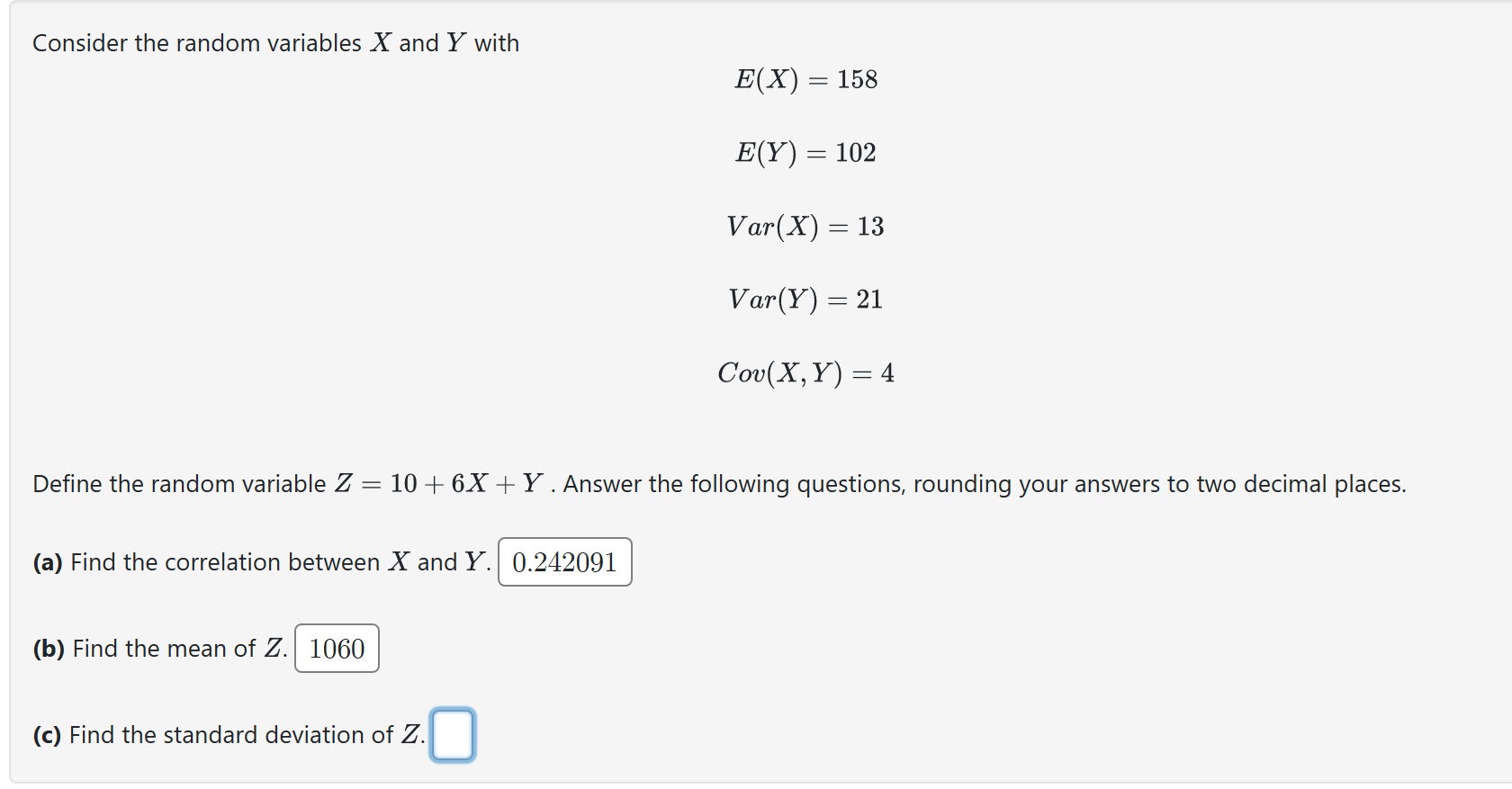 Solved Consider The Random Variables X And Y With