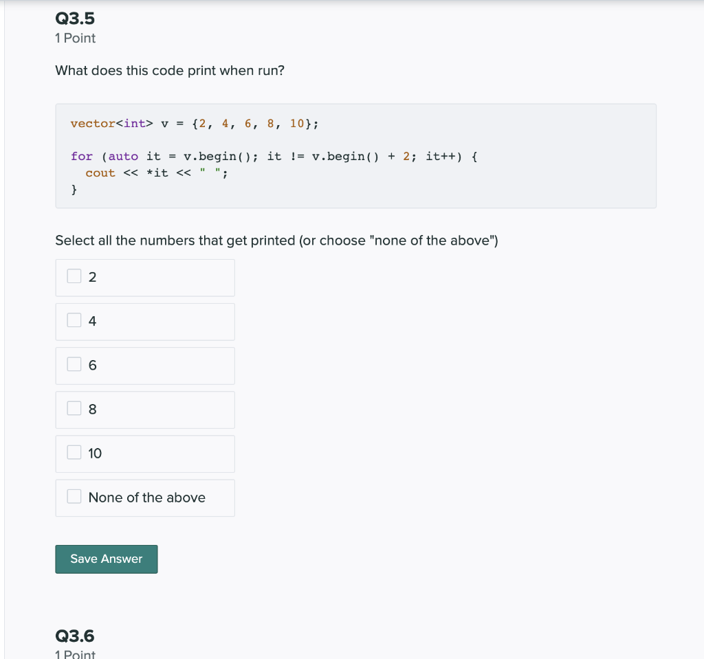 Solved Answer the following questions about this vector: | Chegg.com