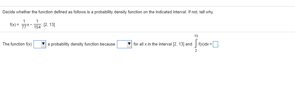 Solved Decide whether the function defined as follows is a | Chegg.com
