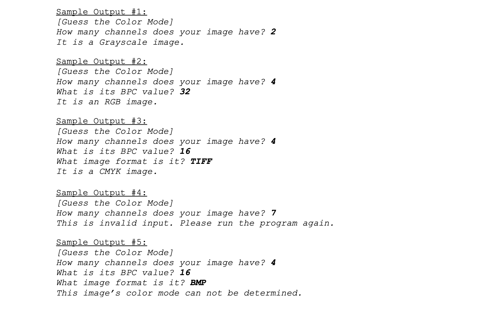 Solved Assignment 3C : Color Modes: There are three common | Chegg.com