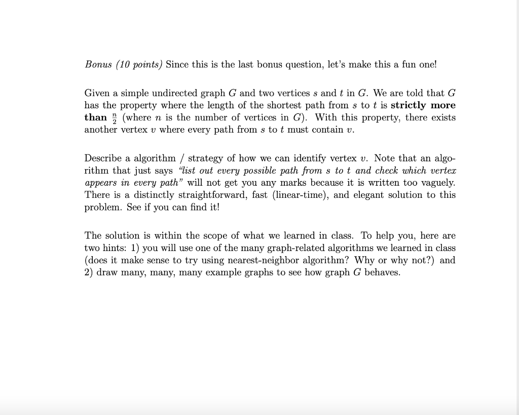4 Use The Breadth First Search Algorithm Starting At