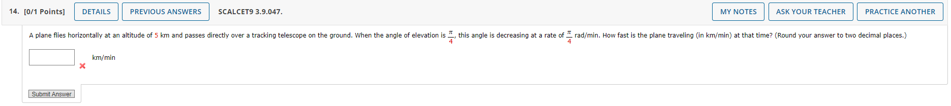 Solved xkm/min | Chegg.com