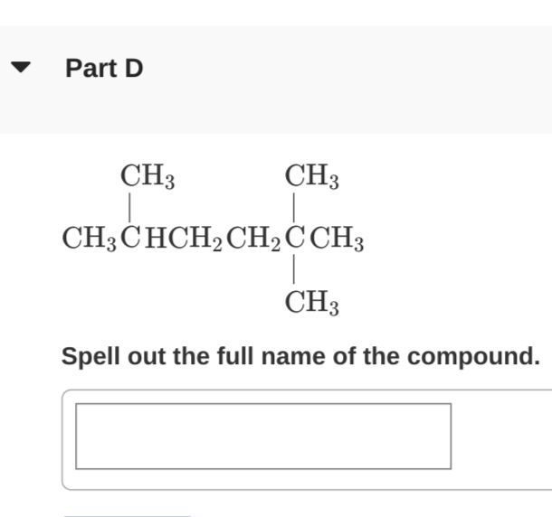 Solved Part A What is each compound's systematic name? CH3 | Chegg.com