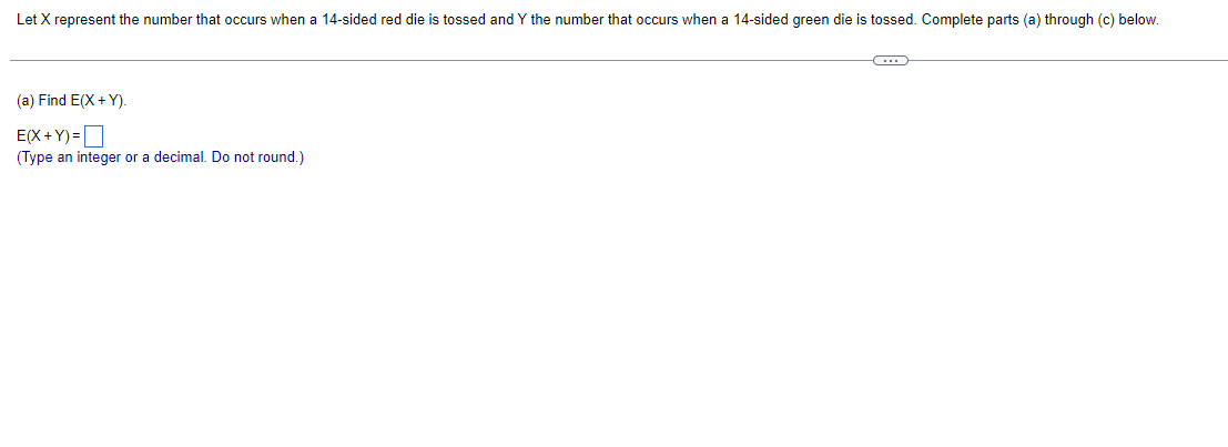 Solved Let X represent the number that occurs when a | Chegg.com