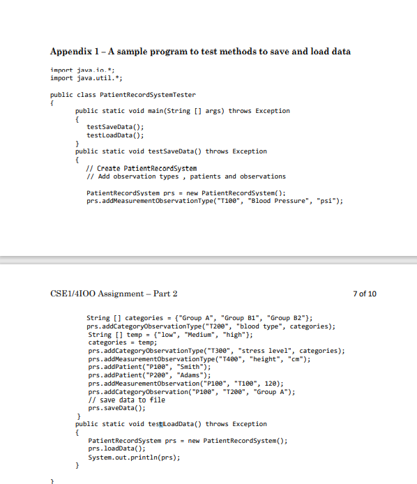 CSE1/4100 Assignment - Part 2 1 of 10 CSE1100/CSE4100 | Chegg.com