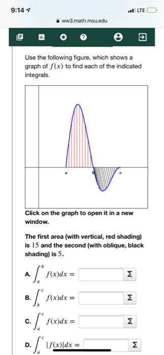 Solved 9:14 LTE ww3.math.msu.edu Problem 10 Hw27-4.4-5.5 | Chegg.com