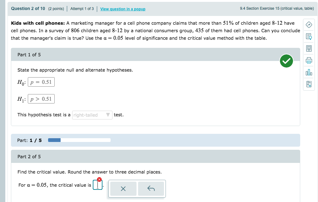 Solved Question 2 of 10 (2 points) Attempt 1 of 3 | View | Chegg.com
