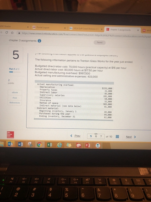 MHE Reader × | Portal Logout ㄨㄧ -. HCA Gulf Cont | Chegg.com