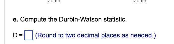 Table of Critical Values of the Durbin-Watson | Chegg.com