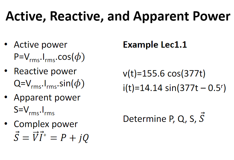 Solved Active, Reactive, and Apparent PowerActive | Chegg.com