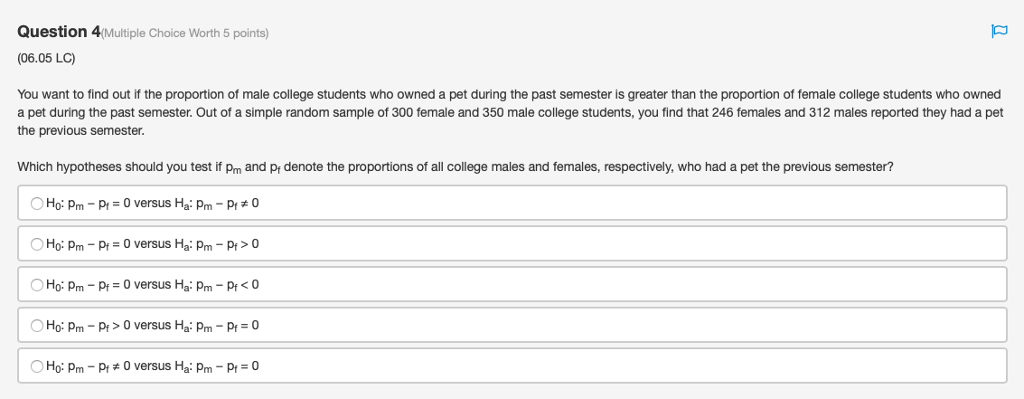 Solved Question 2(Multiple Choice Worth 4 points) (06.04 LC) | Chegg.com