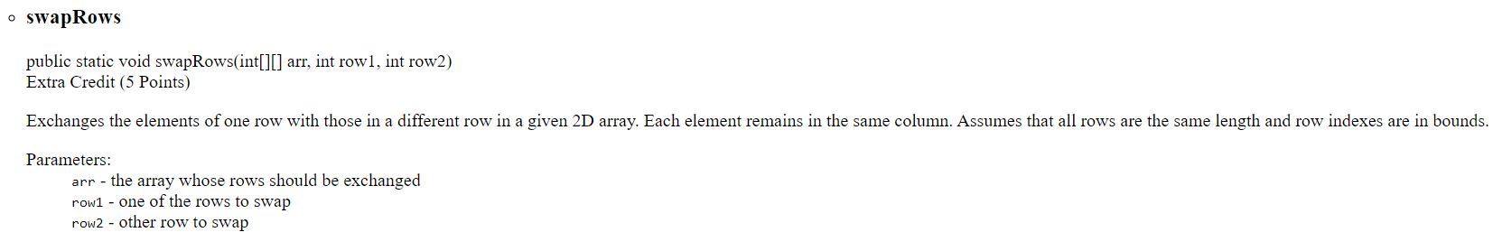 Solved Java Extra Credit 5 Points Chegg