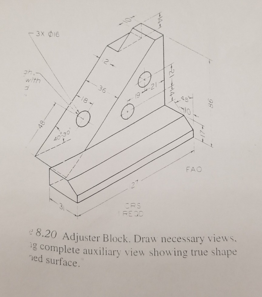 Adjuster Block Autocad Drawing