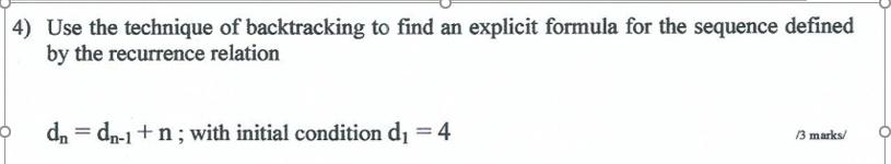Solved 4) Use the technique of backtracking to find an | Chegg.com