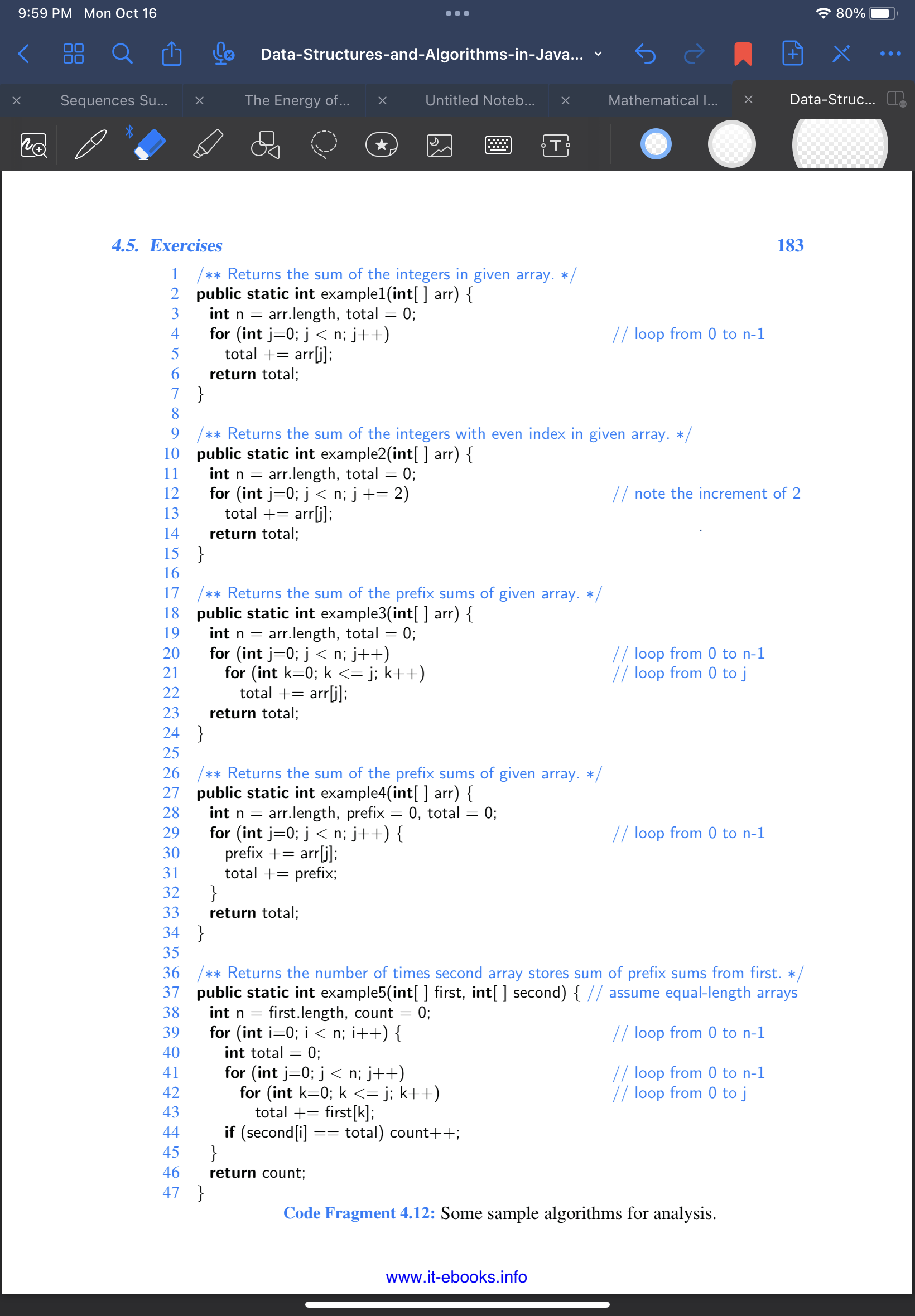 Solved P-4.61 - Perform an experimental analysis that | Chegg.com