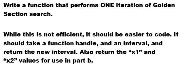 Write a function that performs ONE iteration of | Chegg.com
