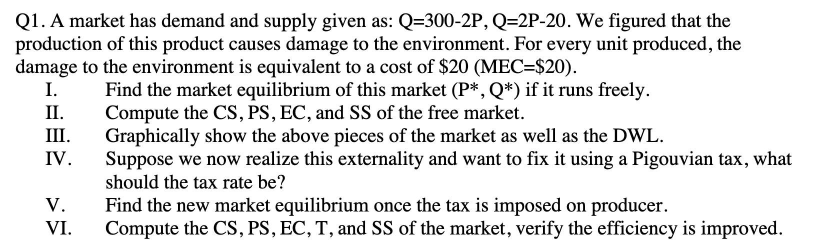 What does EC and T stand for? What is the formula to | Chegg.com