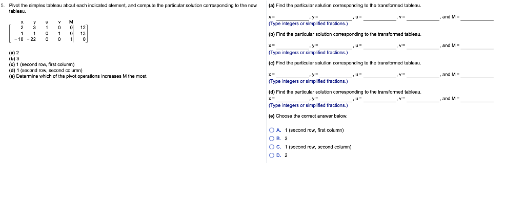 Solved (a) Find the particular solution corresponding to the | Chegg.com