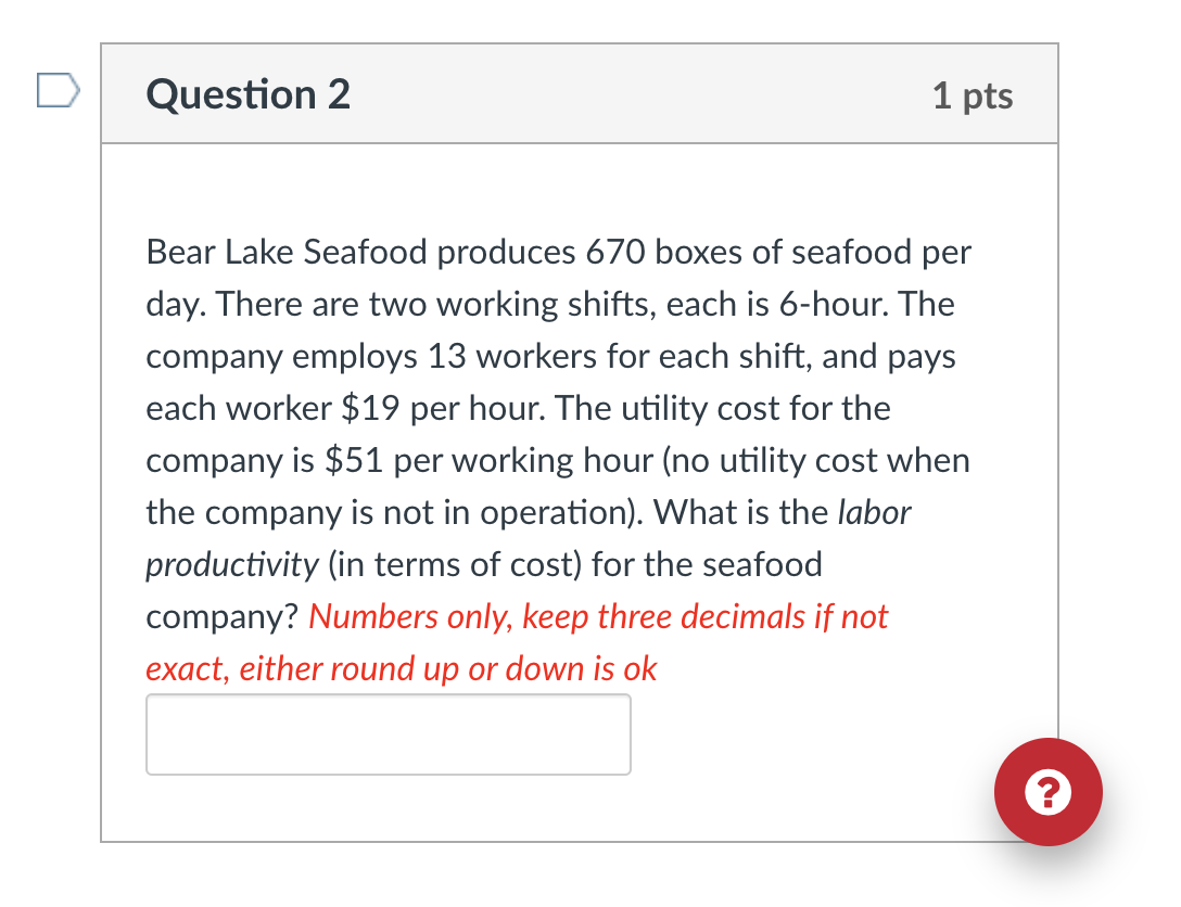 Solved labor productivity = total man-hours total output | Chegg.com