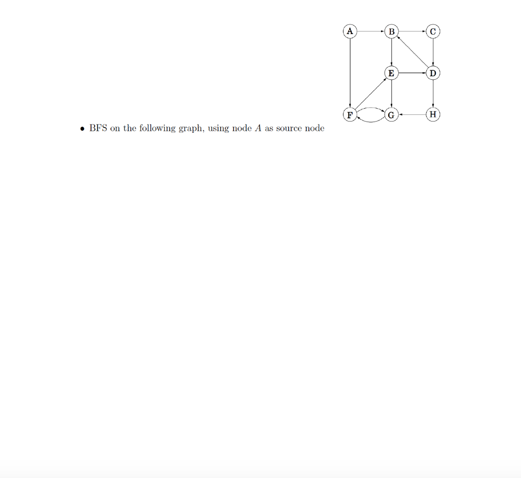 2. Perform a Breadth-First traversal by tracing | Chegg.com