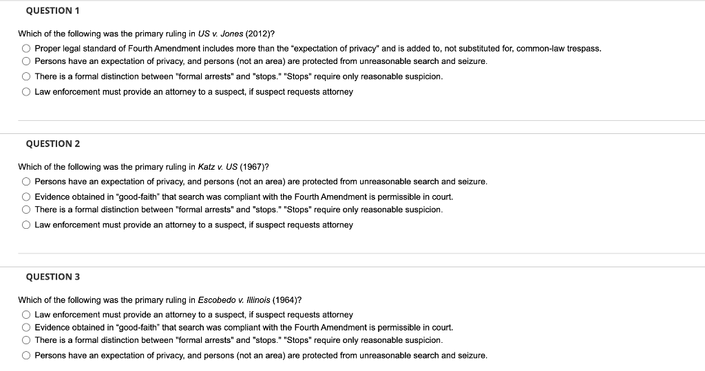 Solved QUESTION 1 Which of the following was the primary | Chegg.com