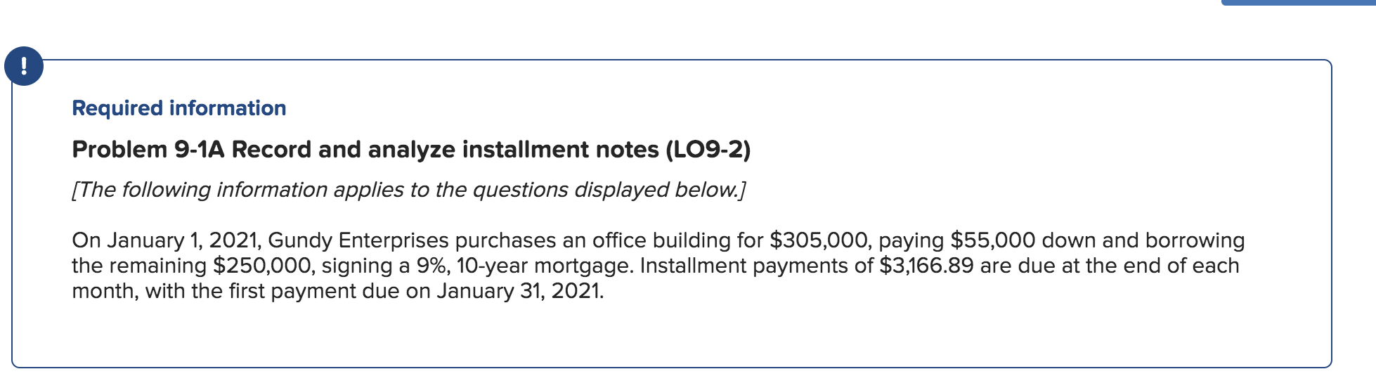 Solved Required information Problem 9-1A Record and analyze | Chegg.com