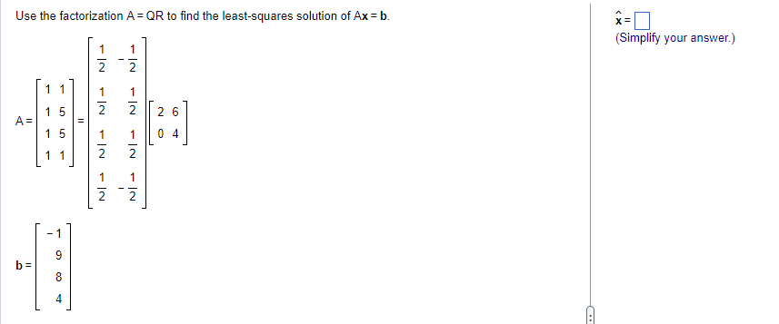 Solved help with linear algebra | Chegg.com