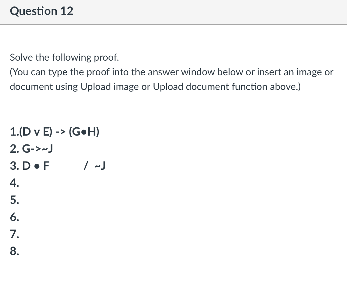 Solved Solve the following proof. (You can type the proof | Chegg.com