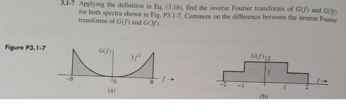 Solved 31-7 Applying the definition in Eq. (31b), find the | Chegg.com