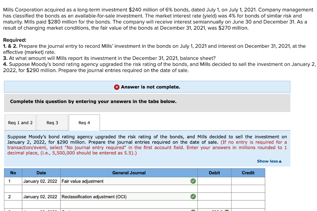 Solved Return to question 6 Mills Corporation acquired as a | Chegg.com