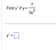 Solved y=3x37 | Chegg.com