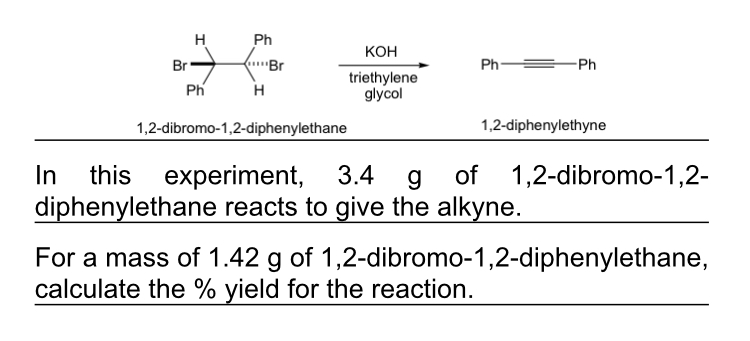 Solved Ph=Ph 1,2-dibromo-1,2-diphenylethane | Chegg.com
