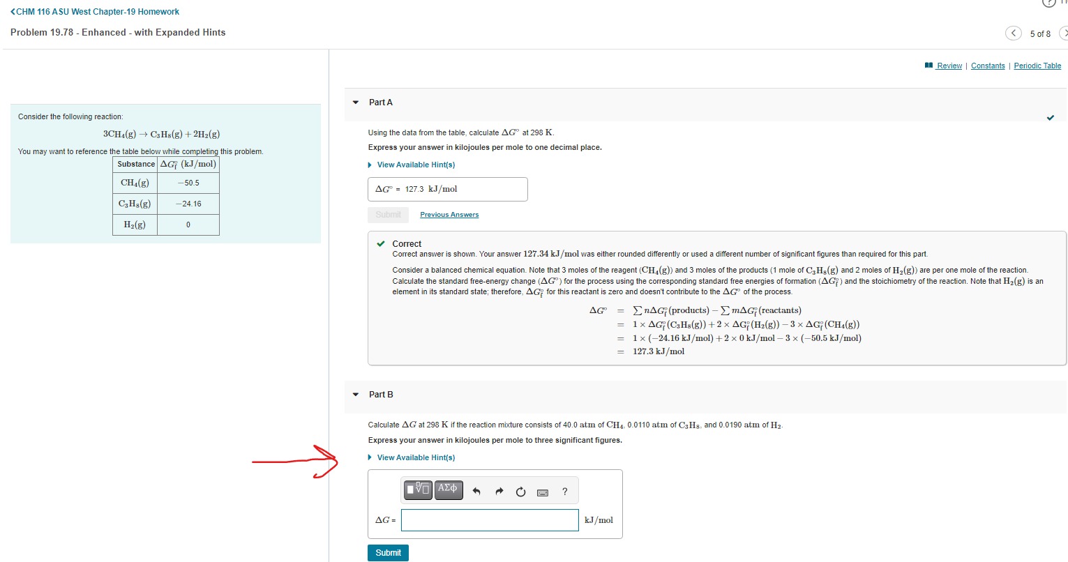 Solved Problem 19.78 - ﻿Enhanced - ﻿with Expanded | Chegg.com