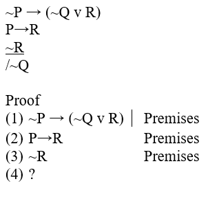 Solved Need sentential logic proof showing validity. Use | Chegg.com